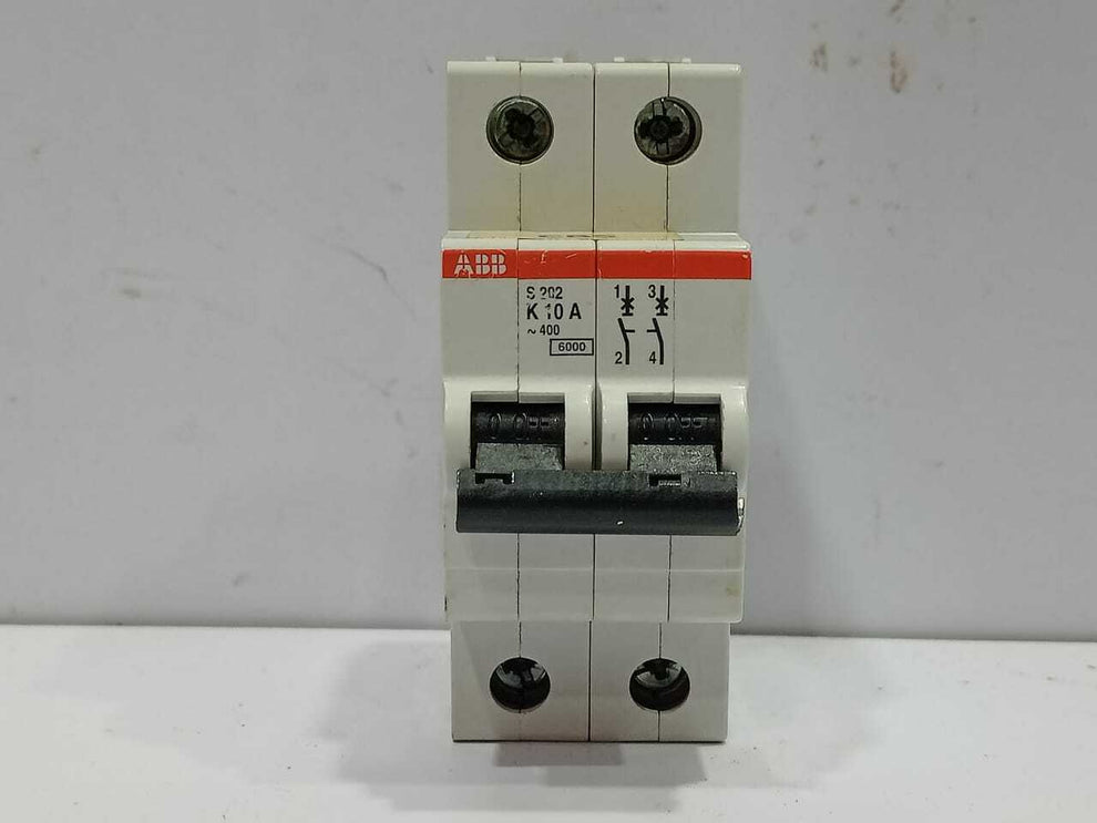 ABB S202 K10A Circuit Breaker S202-K10 ~400 Umax 253/440VAC – S N Marine