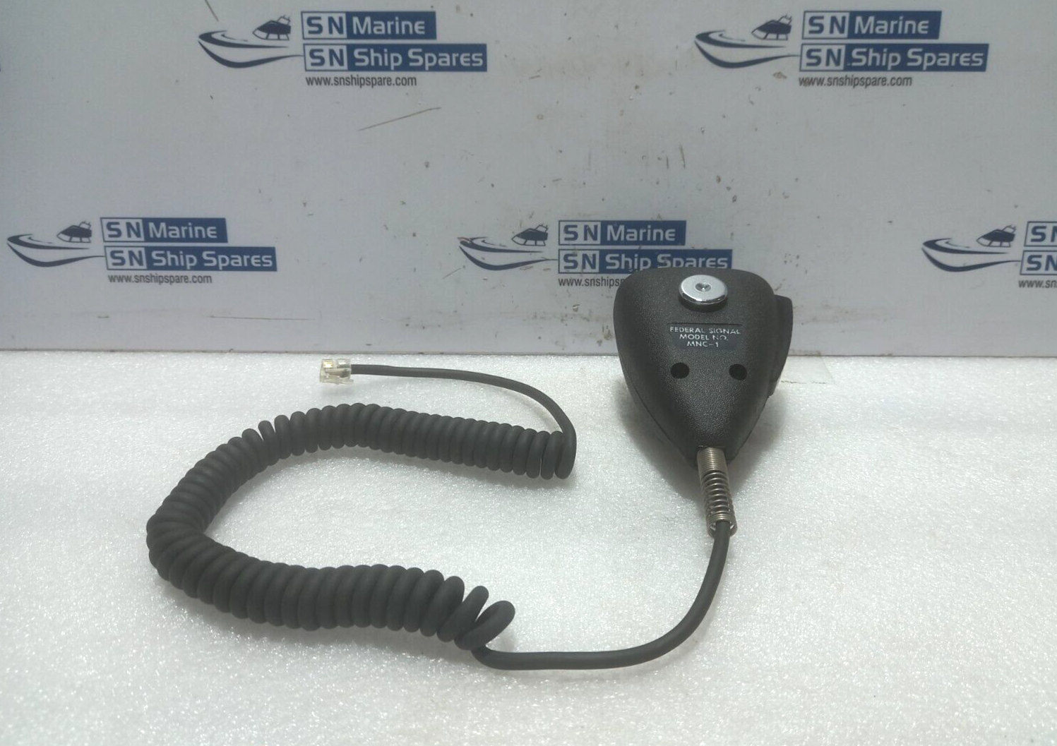 Federal Signal MNC-1 Handheld Noise Cancelling Microphone – S N Marine