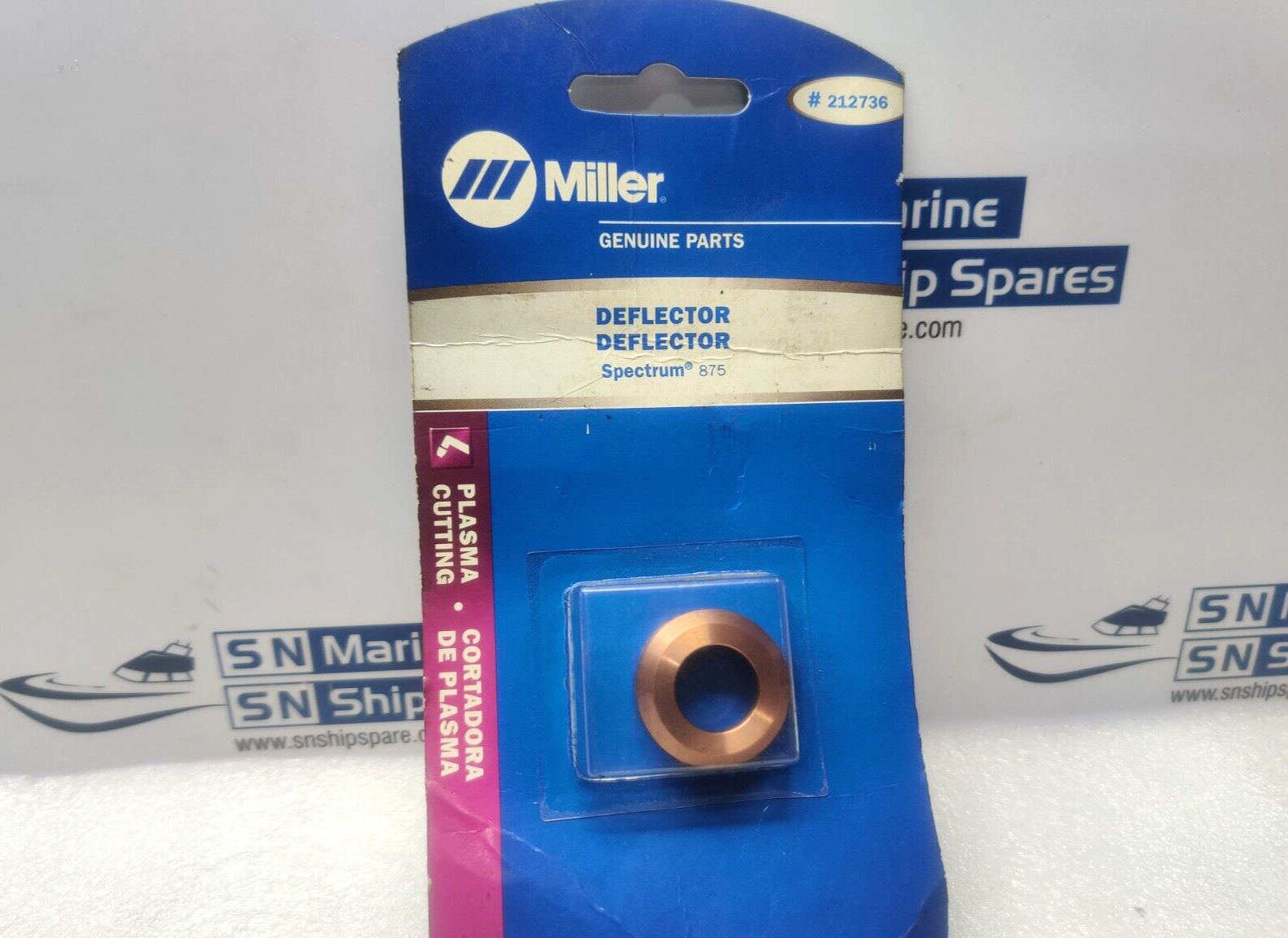 Miller Electric 212736 Deflector For IEC 60T, 80T/CX, 100T 2PCs In Lot ...