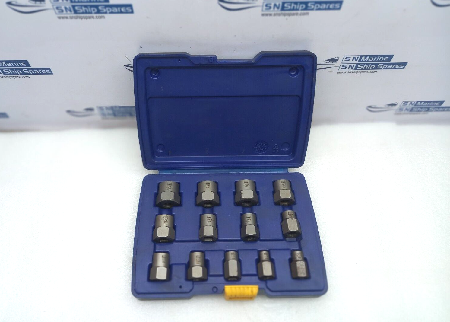 Irwin Hanson 54113 Matric / Fractional Combination Bolt Extractor Set ...