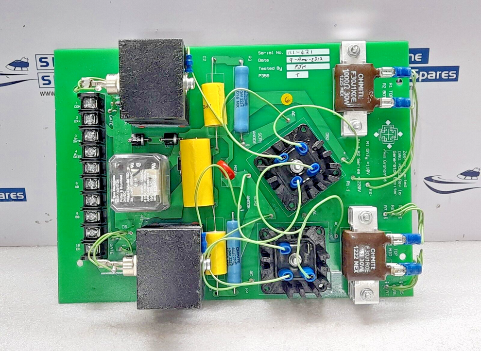 Hill Gram Zeefax PC022 Rev 1a Generator Exciter – S N Marine