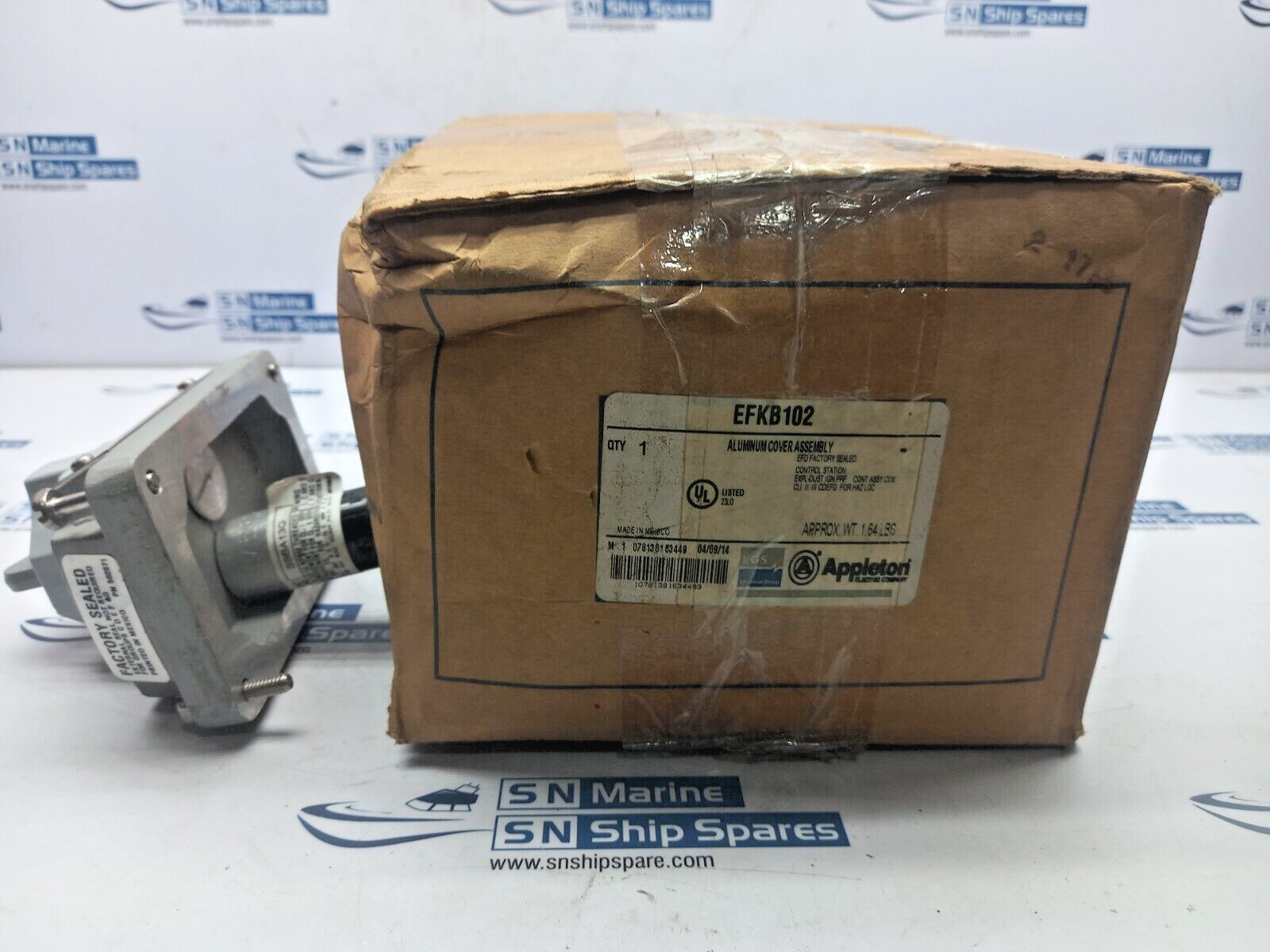 Appleton EFKB 102 M Selector Switch Assembly 125Vac 60Hz Max Emerson ...