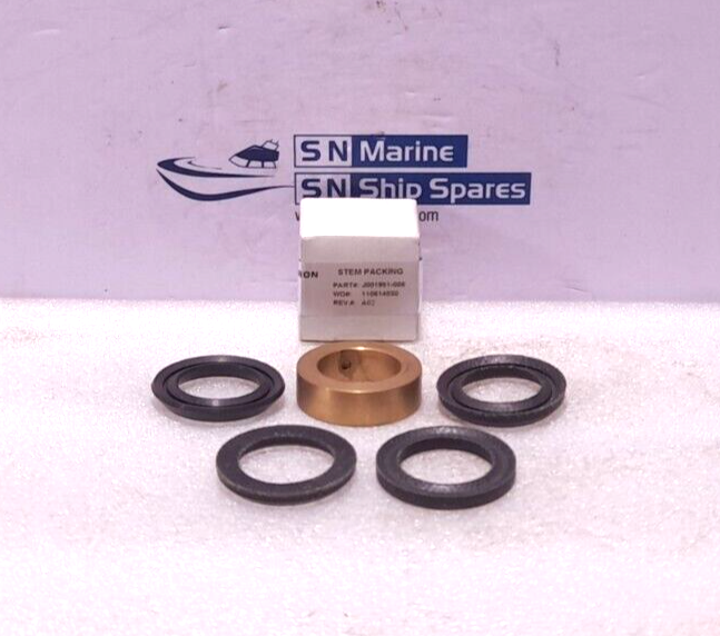 Cameron J001951-006 Rev A02 Stem Packing Demco Valves J001951006 Seal ...