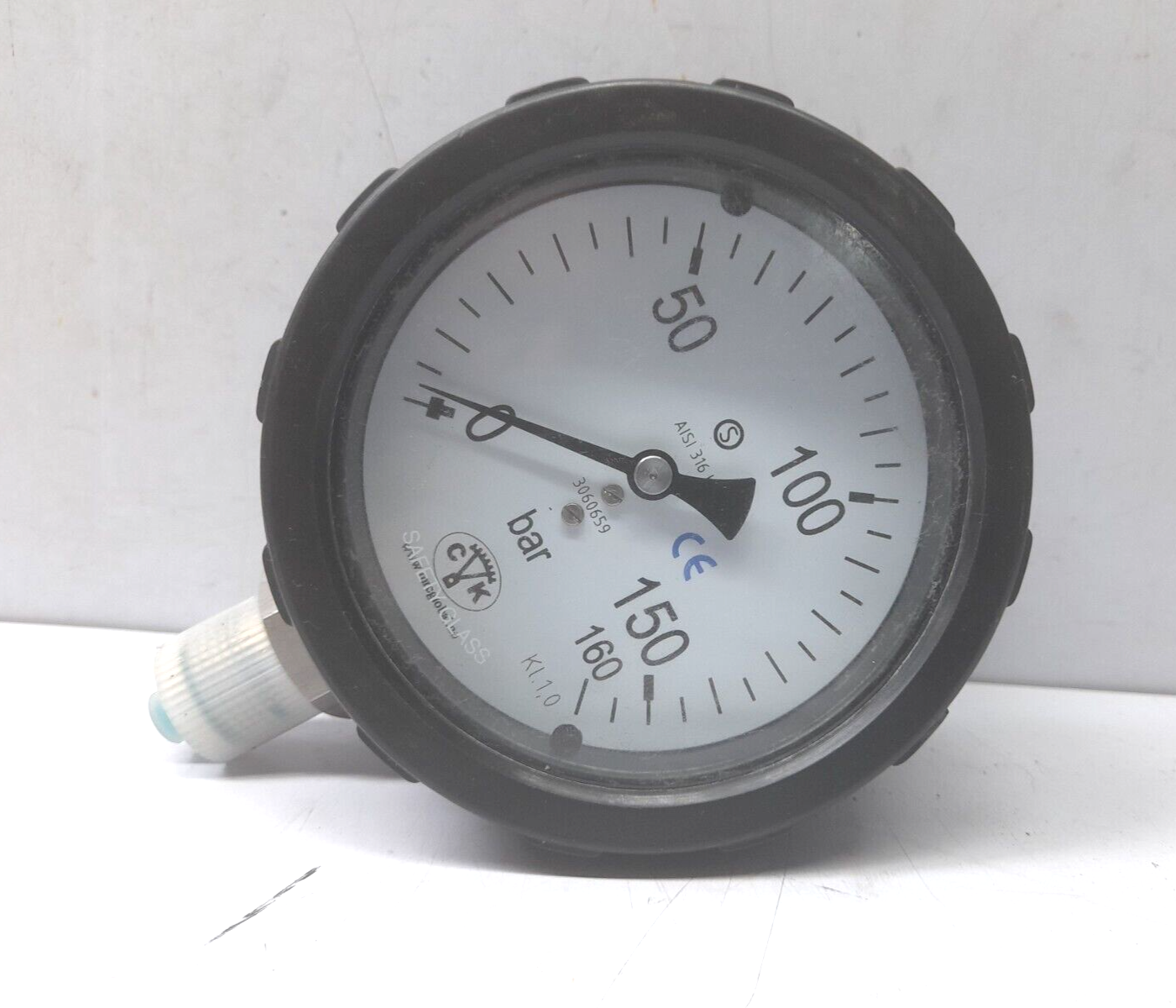 MRC Global SM-316-GRP-0-10-100-½” BSP 0-160 Bar PR1702589 Pressure Gau ...