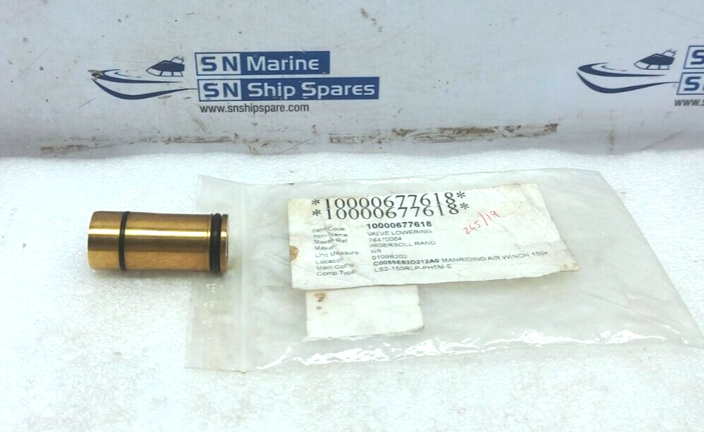 Ingersoll 76470064 Valve Lowering 7647-0064 – S N Marine