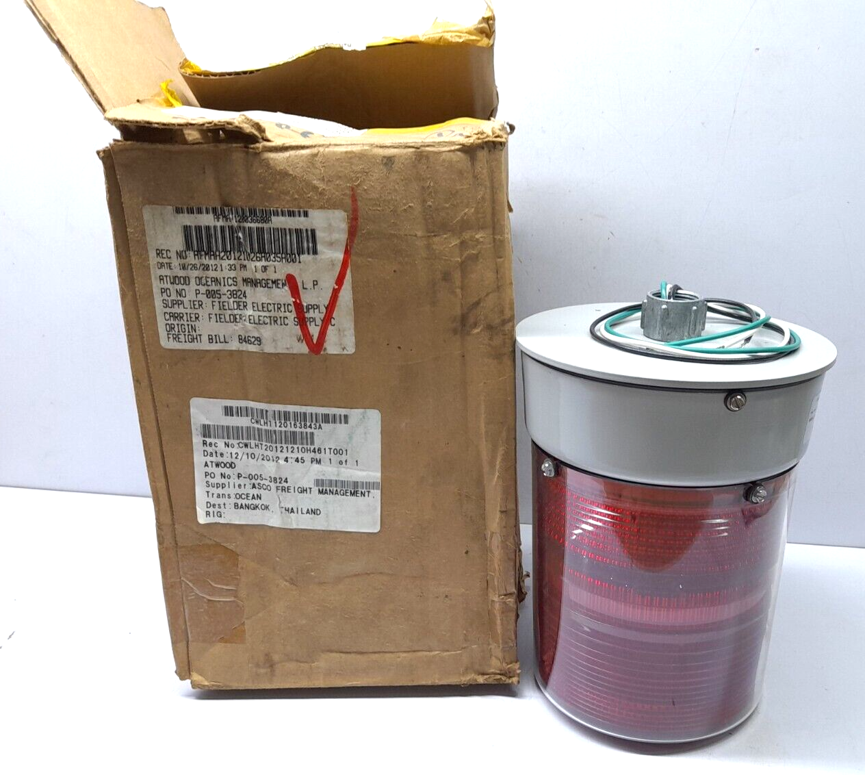 Edwards Signaling 57EDFR-N5 Adaptabeacon Visual Signaling Appliance 12 ...