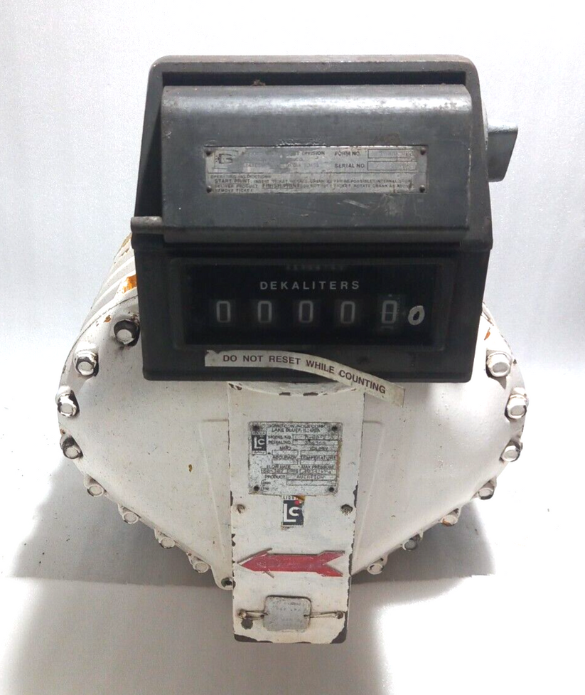 Liquid Controls M-80-2 Flow Meter Product Aviation Flow Rate 30-302 DP ...