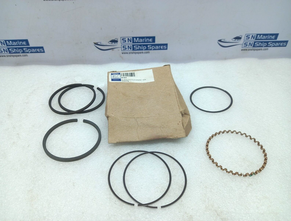 Quincy Compressor 8161 Standard Piston Ring Set – S N Marine