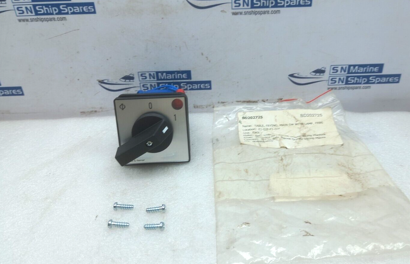 Kraus & Naimer CH16 Position Switch A202/S-A409 25AMP.600VAC – S N Marine