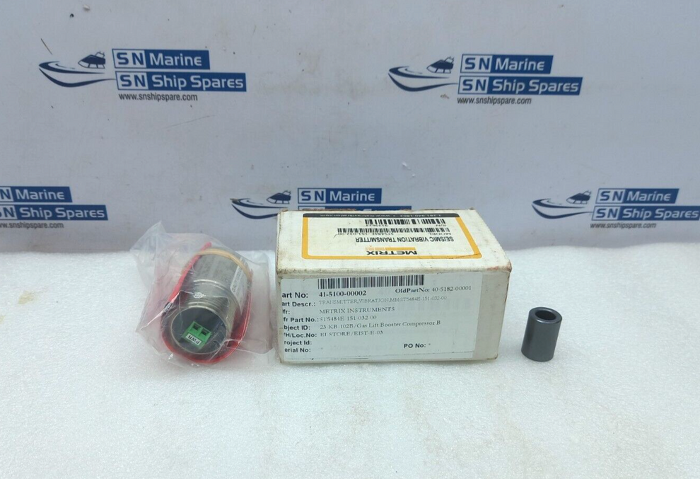 Metrix ST5484E-151-032-00 Seismic Vibration Transmitter – S N Marine