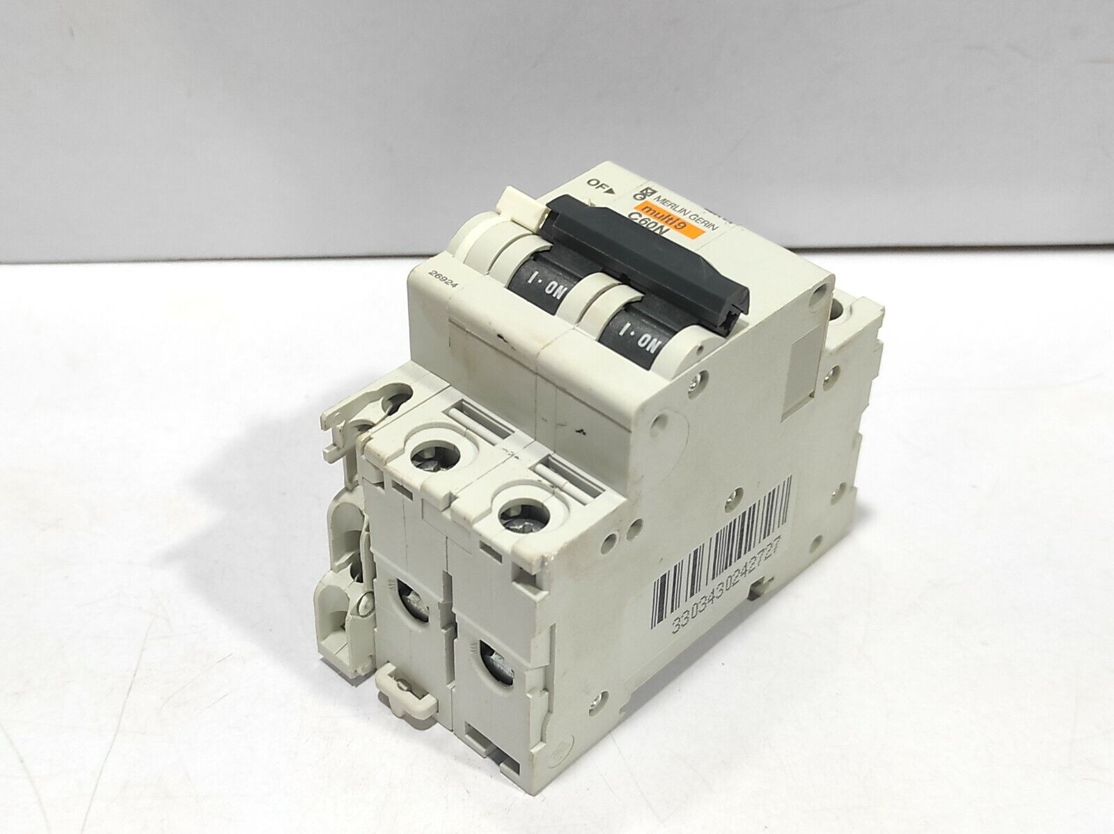 Merlin Gerin Multi 9 C60N C25 Circuit Breaker With Schneider 26924 Aux ...