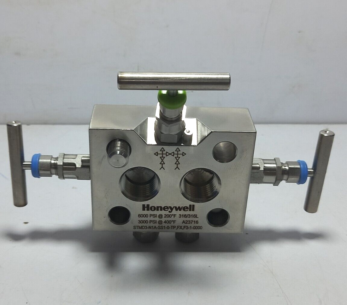 Honeywell STMD3-N1A-SS1-0-TP Smart Line Manifold / STMD3N1ASS10TP – S N ...