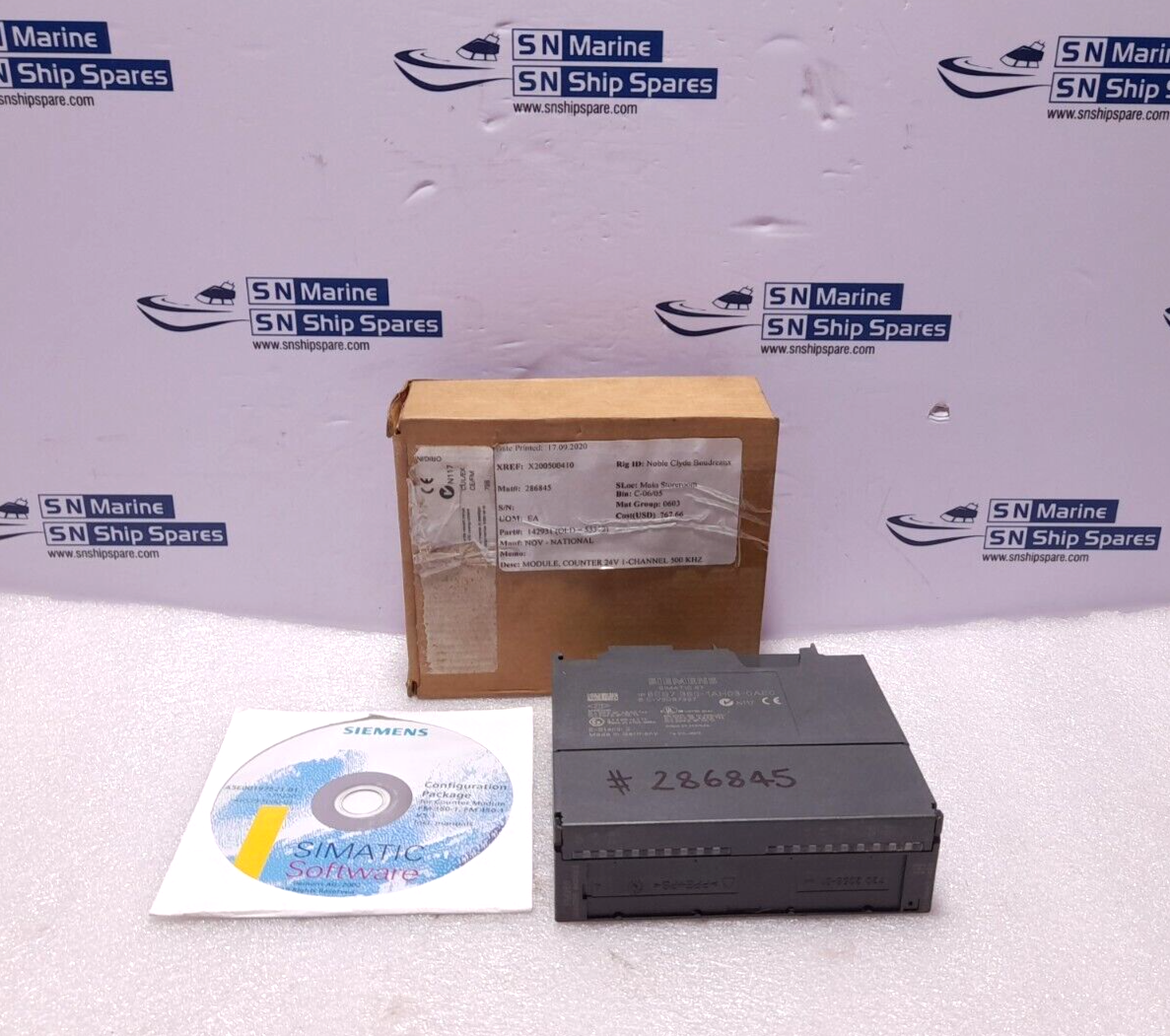 Siemens Simatic S7 6ES7 350-1AH03-0AE0 FM350 Counter Module – S N Marine