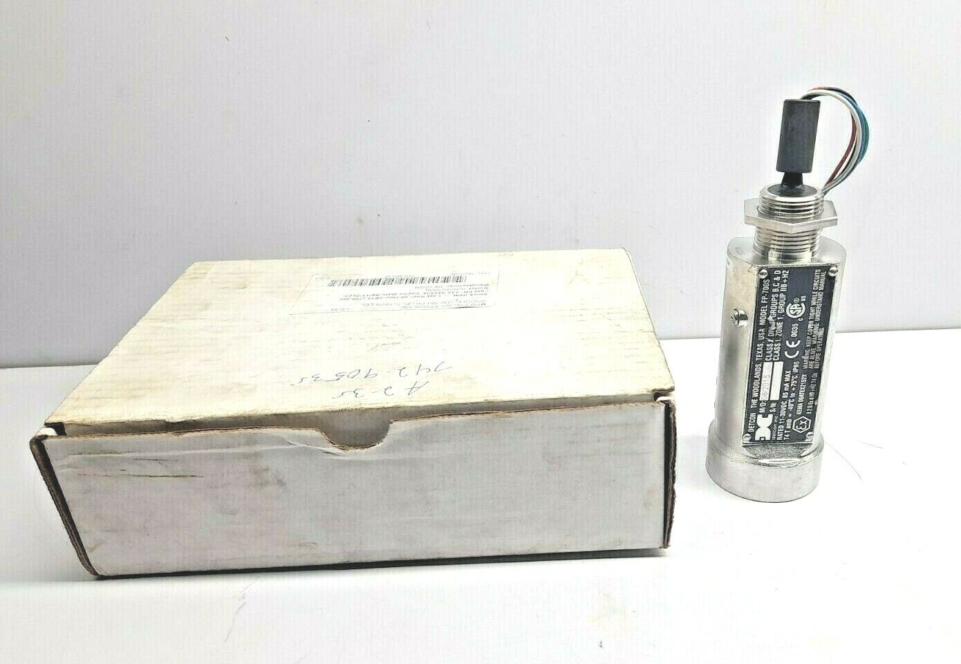 Detcon 927-525500-100 FP-700 LEL Sensor Module FP-700S – S N Marine