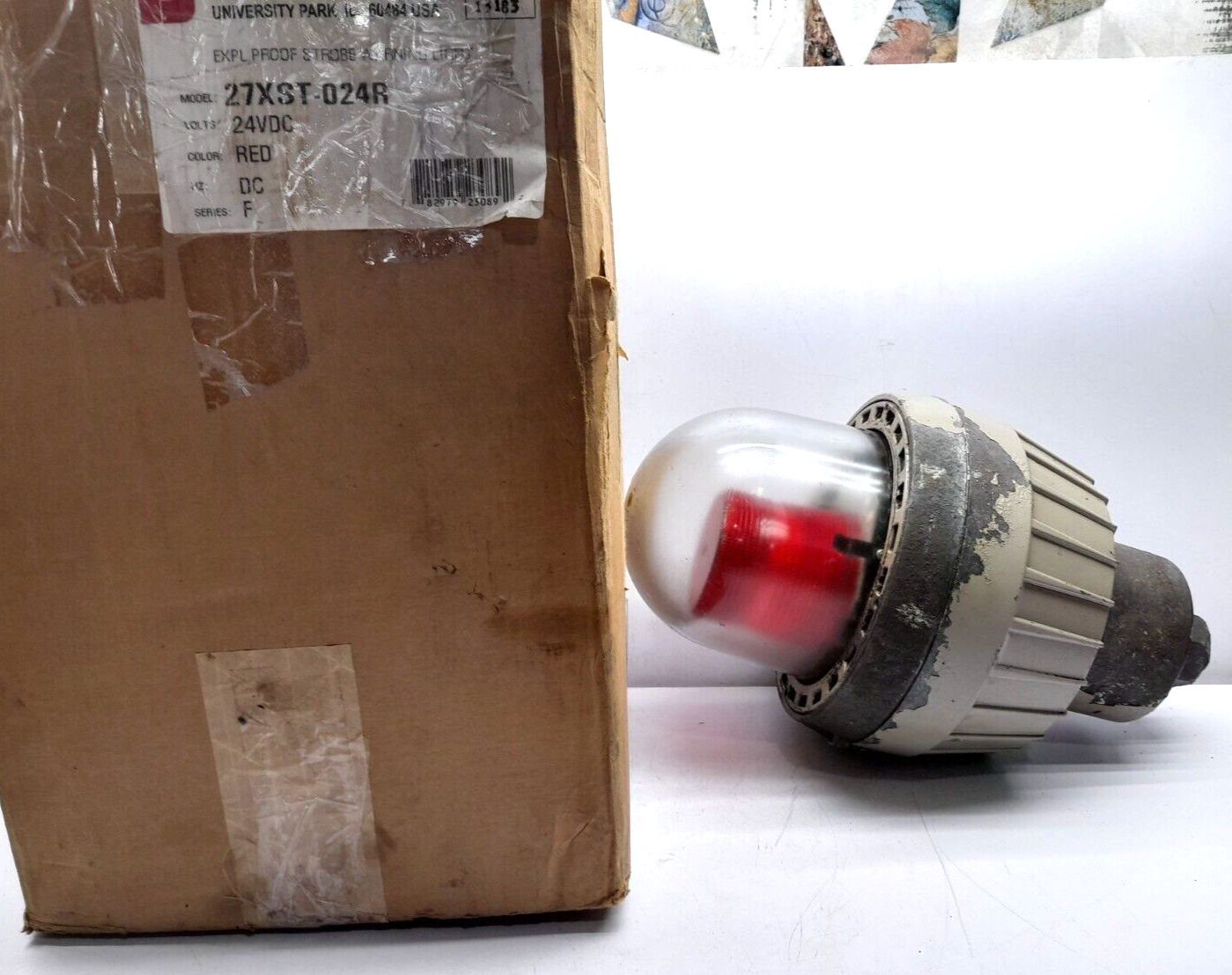 Federal Signal 27XST-024R Explosion Proof Strobe Warning Light 24VDC 1 ...