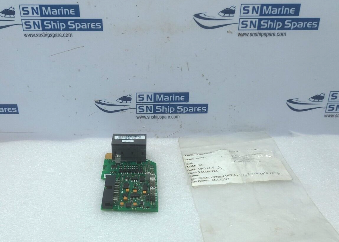 Vacon PLC OPT-A1-V Option Card OPT-A1-V For Variable Frequency CM09049 ...