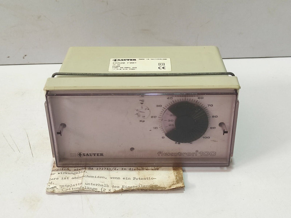 Sauter ERA20 F001 Heating Control Flexotron 100 230V 50-60Hz 4VA / ERA ...