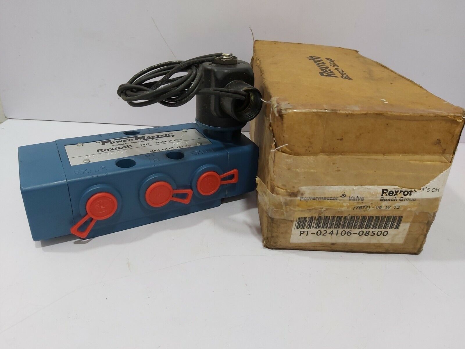 Rexroth PT-024106-08500 05w13 Electro Pneumatic Valve PT02410608500 Co ...