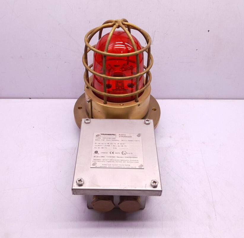 Tranberg TEF2430 Obstruction Light Red LED TEF2430160 Aircraft Warning ...
