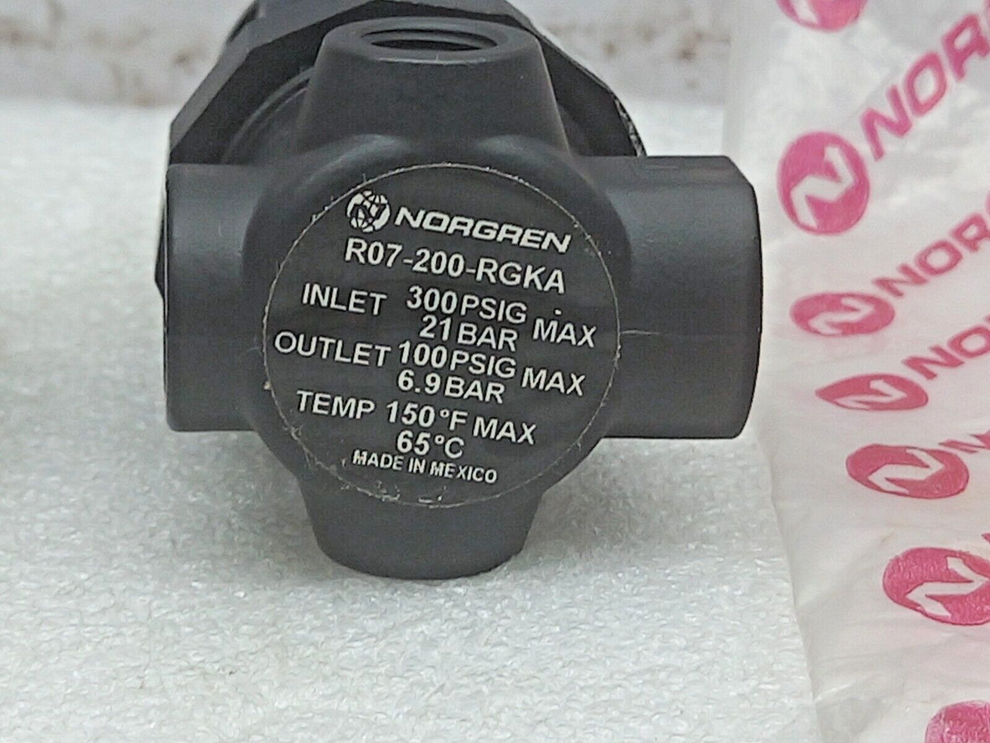 Norgren R07-200-RGKA Compressed Air Pressure Regulator Norgren 18-013 ...