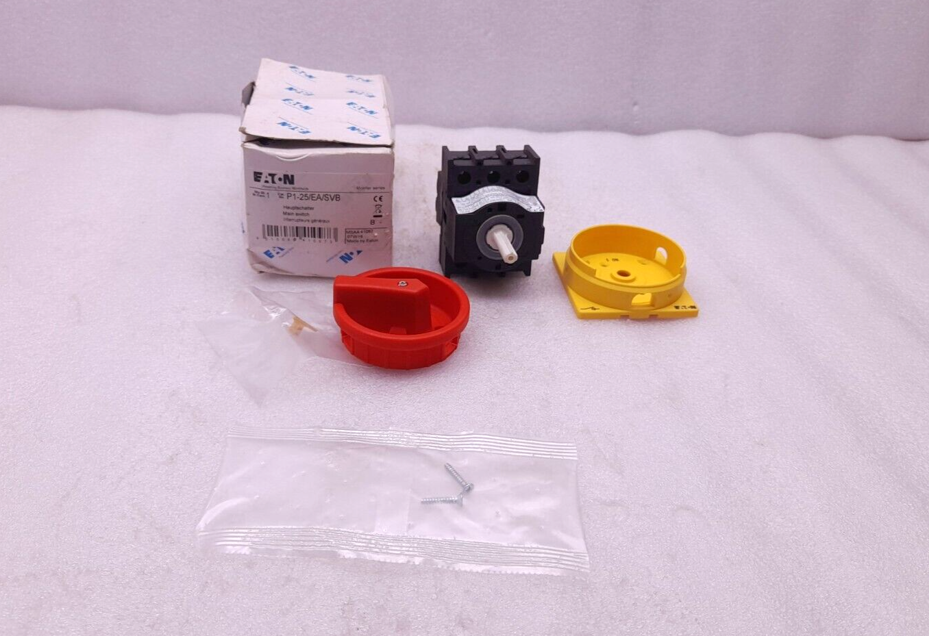 Eaton P1-25/EA/SVB Main Switch 20Amp 600Vac 415V Max 50/60Hz – S N Marine