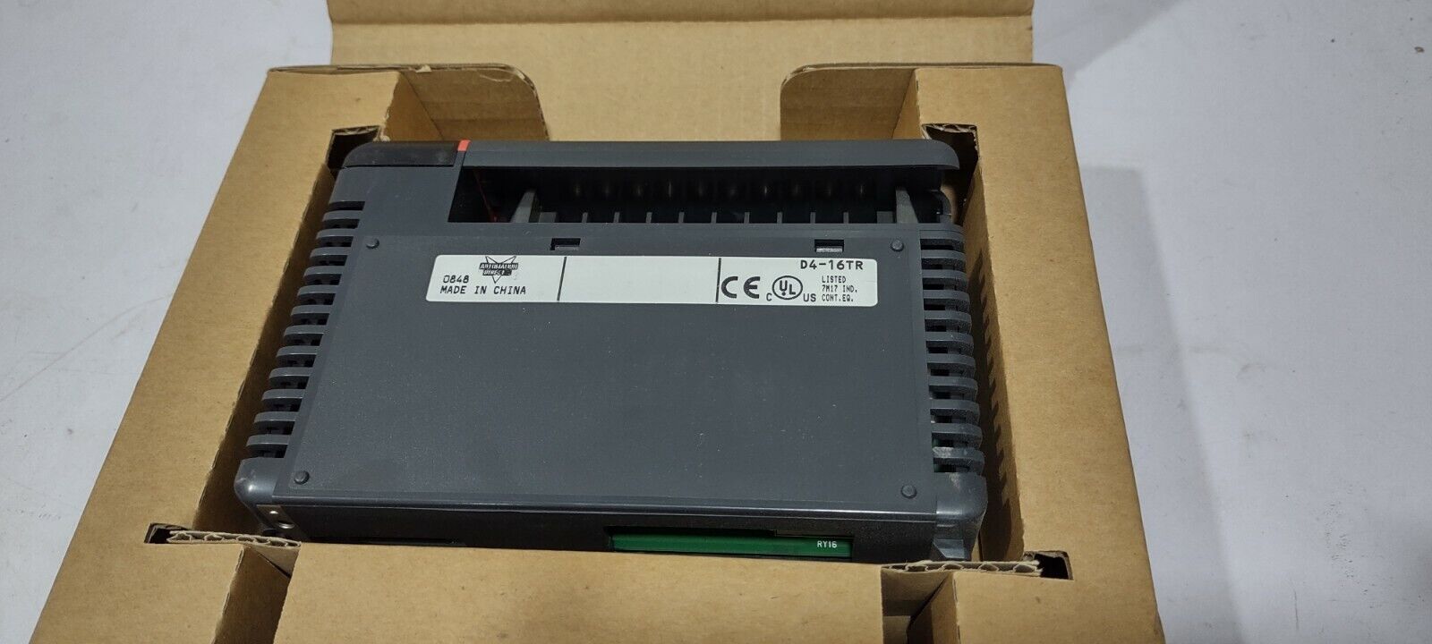 AUTOMATION DIRECT D4-16TR RELAY OUTPUT MODULE 16 CHANNEL D416TR – S N ...